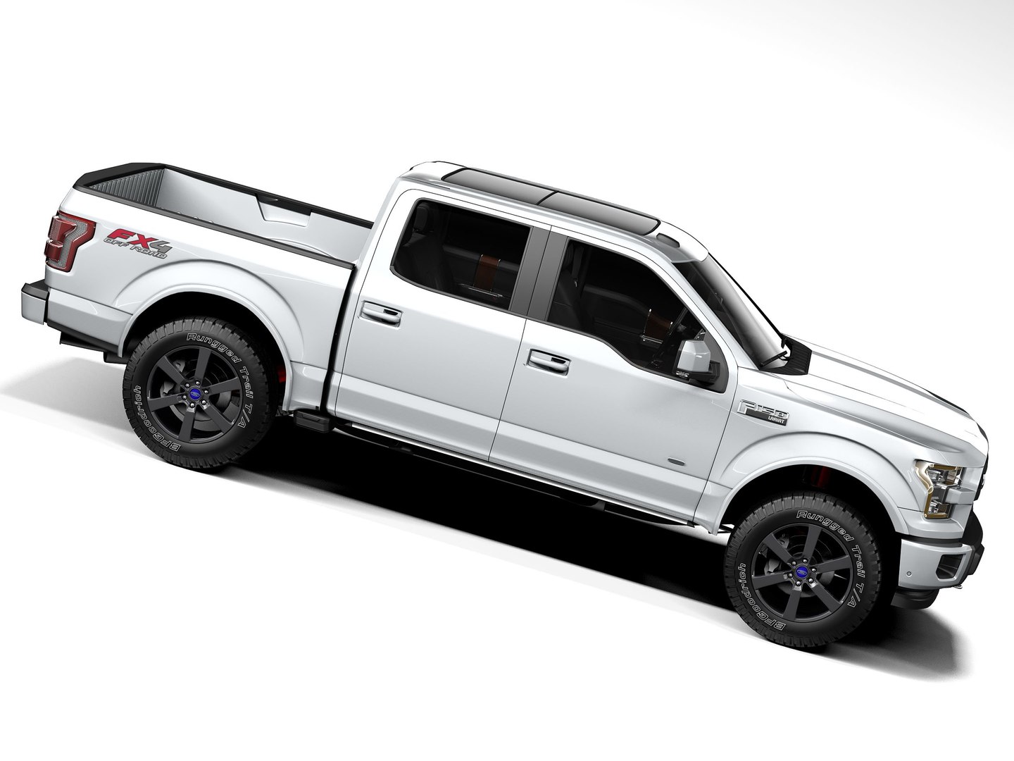 Ford F-150 Lariat Crew Cab 2015 3D Model - TurboSquid 2222209