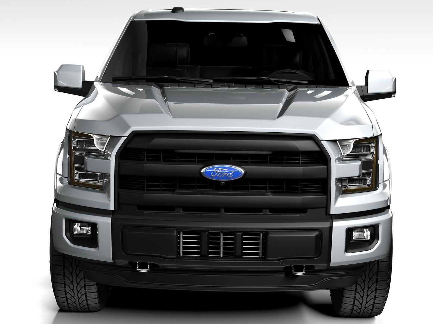 Ford F-150 Lariat Crew Cab 2015 3D Model - TurboSquid 2222209