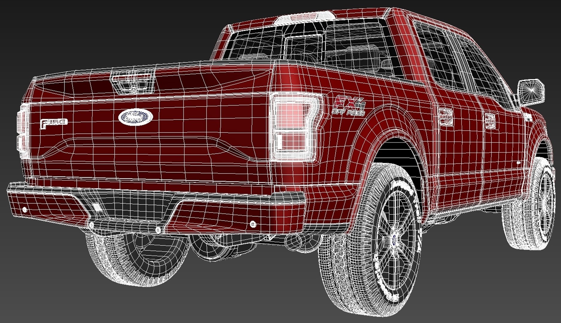 Ford F-150 Lariat Crew Cab 2015 3D Model - TurboSquid 2222209