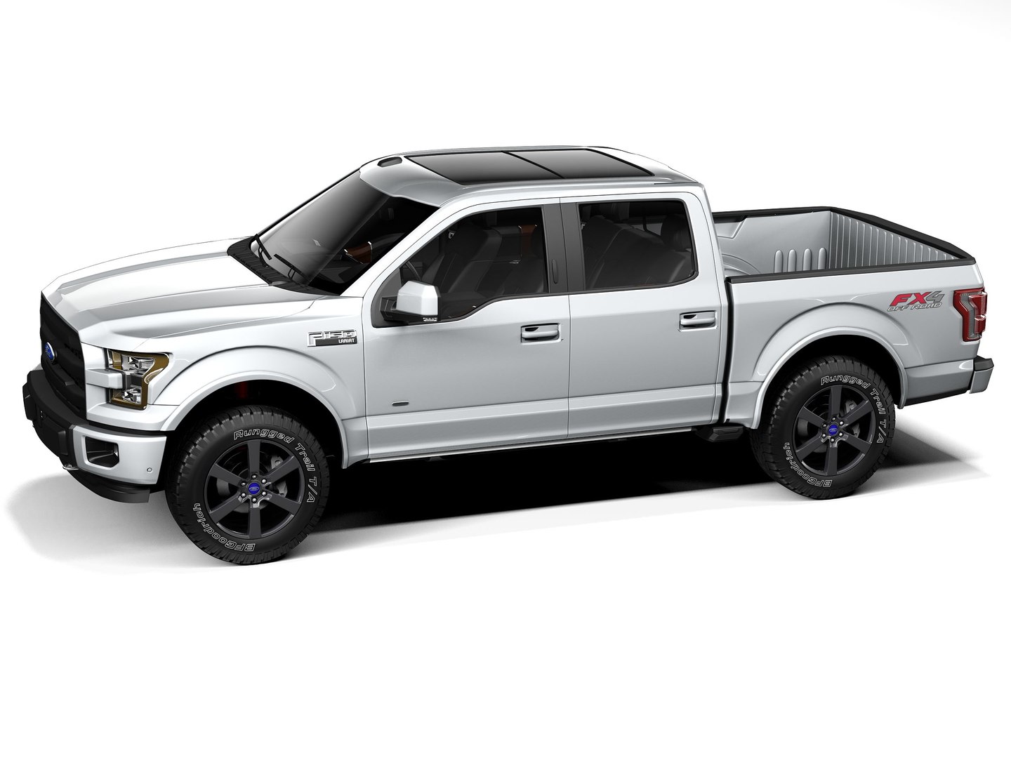 Ford F-150 Lariat Crew Cab 2015 3D Model - TurboSquid 2222209