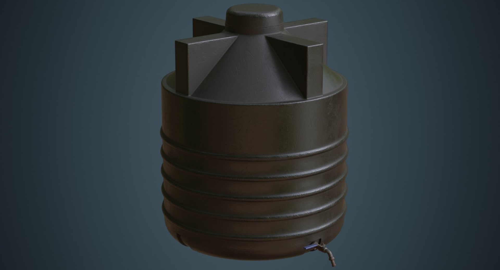 3D Water Tank 1b Model - TurboSquid 1551974