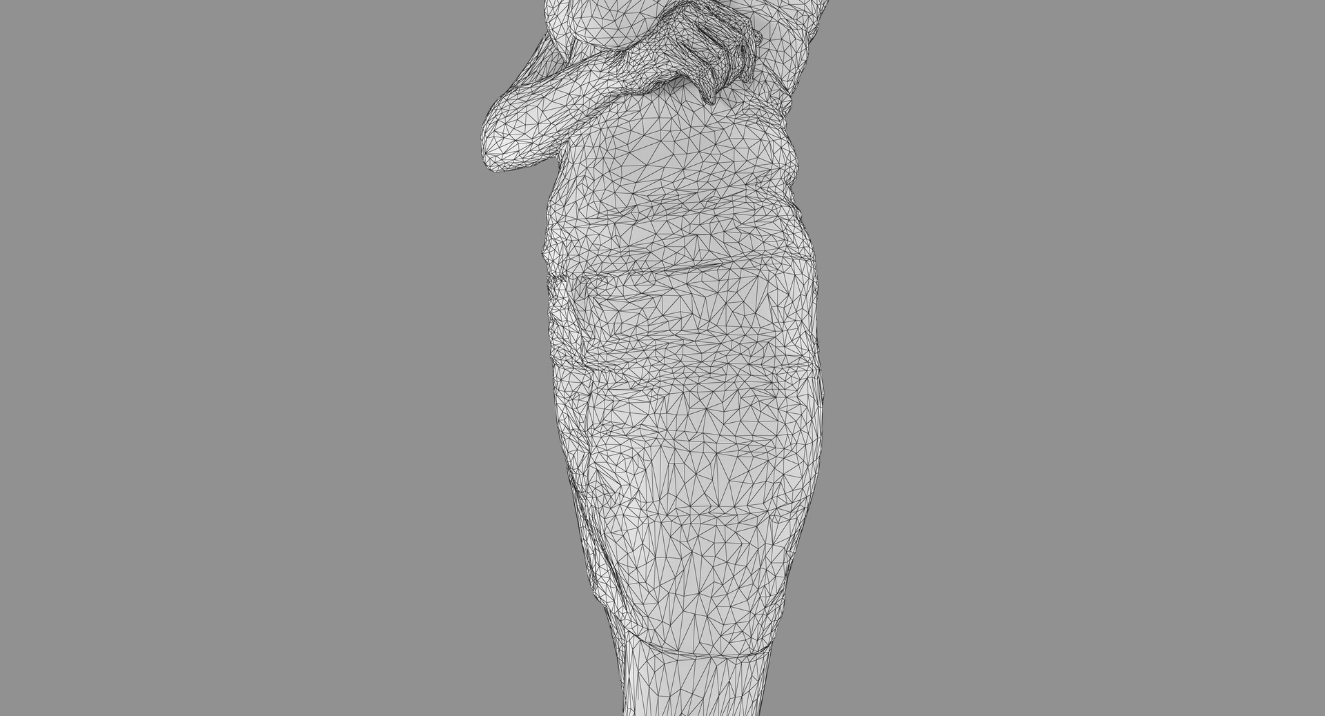 3d human modern body