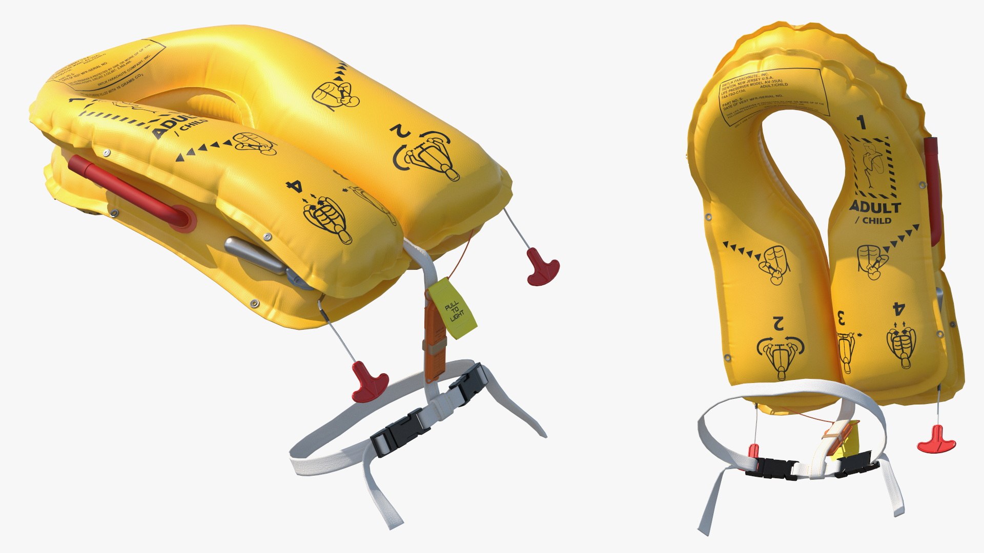 3D Man With Life Jacket Model - TurboSquid 2315067
