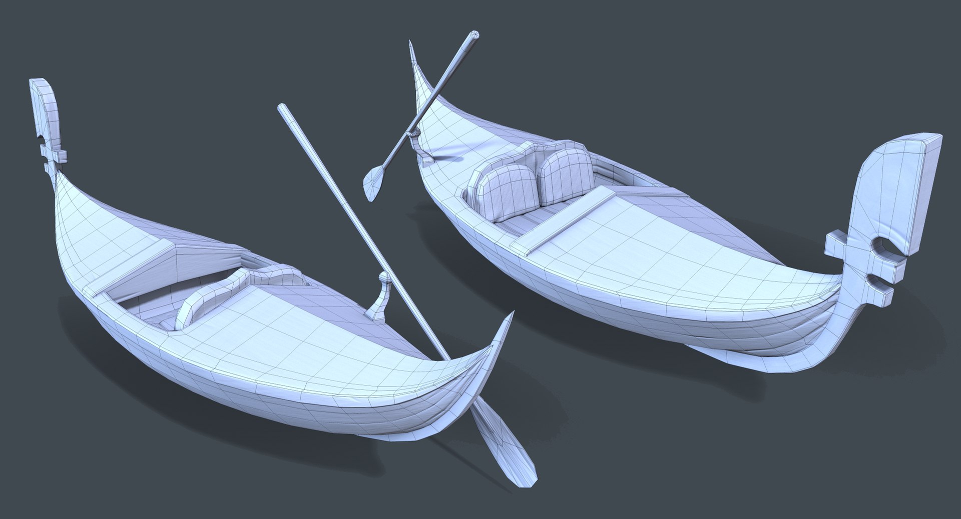 Ready Cartoon Gondola 3D Model - TurboSquid 1448785