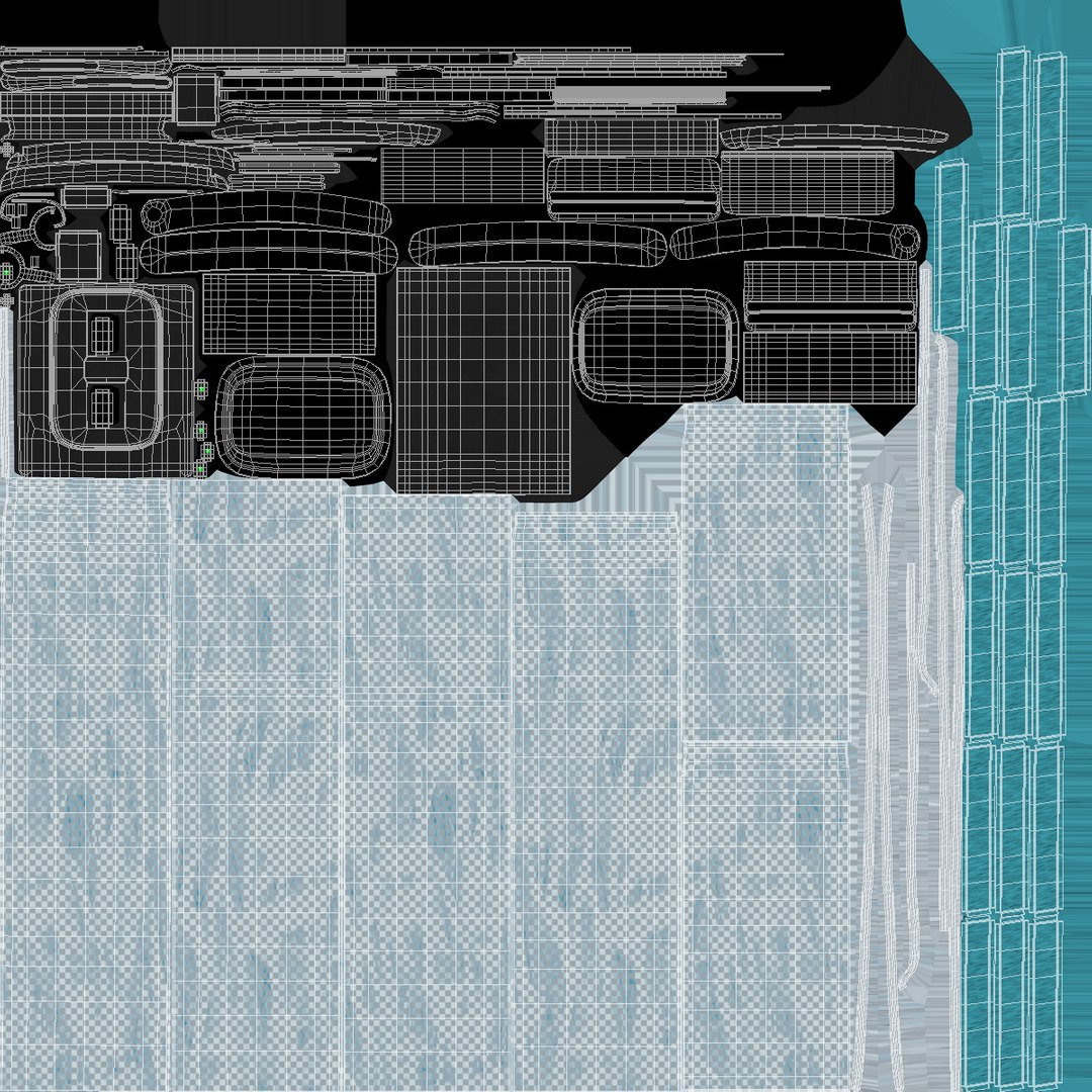 3D Model Activity Tracker Whoop 4 Blue Rigged For Cinema 4D ...