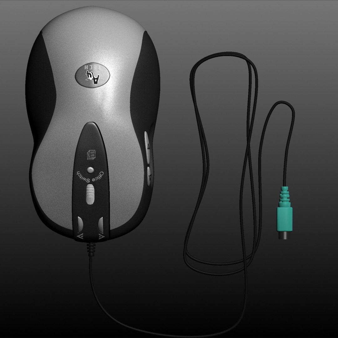 3d Model Optical Mouse