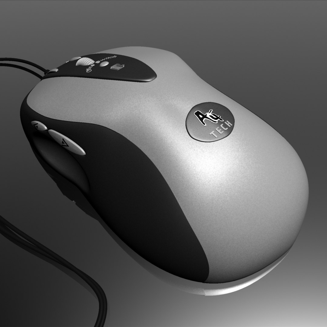 3d Model Optical Mouse