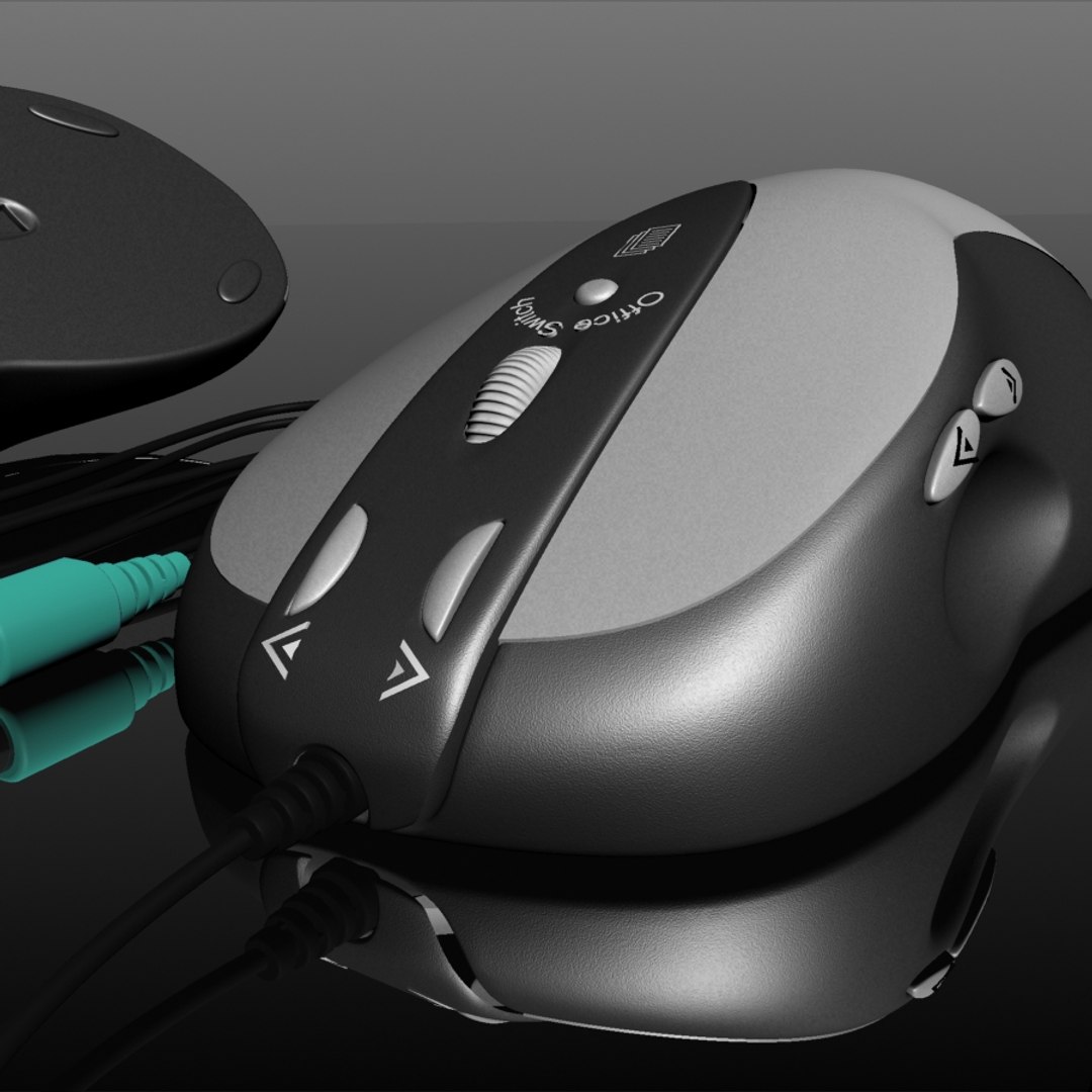 3d Model Optical Mouse