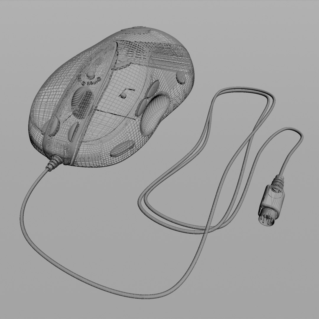 3d Model Optical Mouse