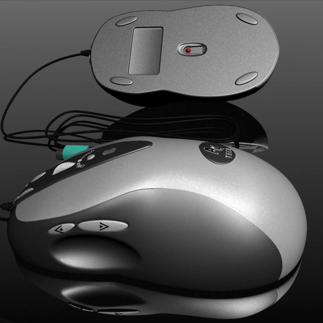 3d Model Optical Mouse
