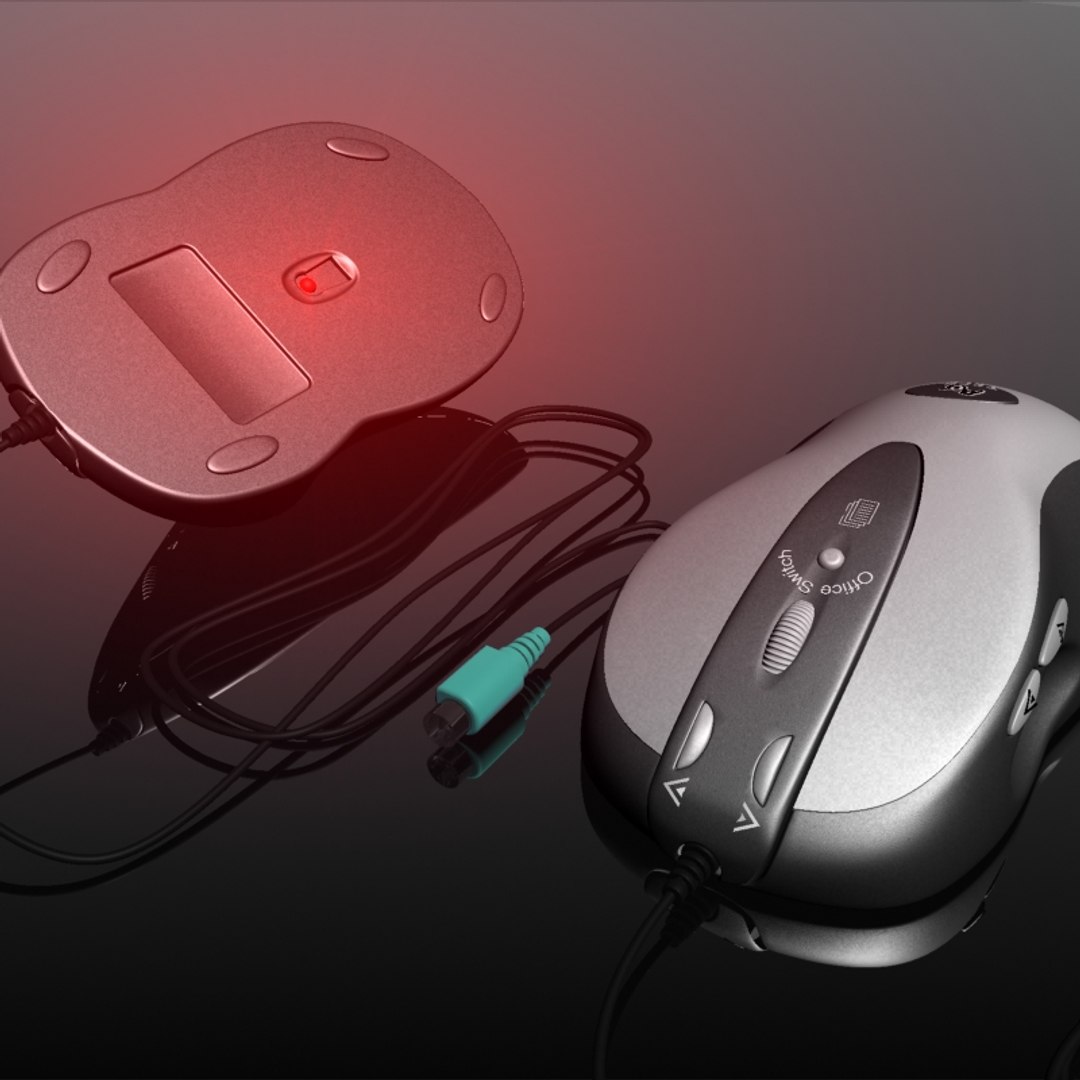 3d Model Optical Mouse