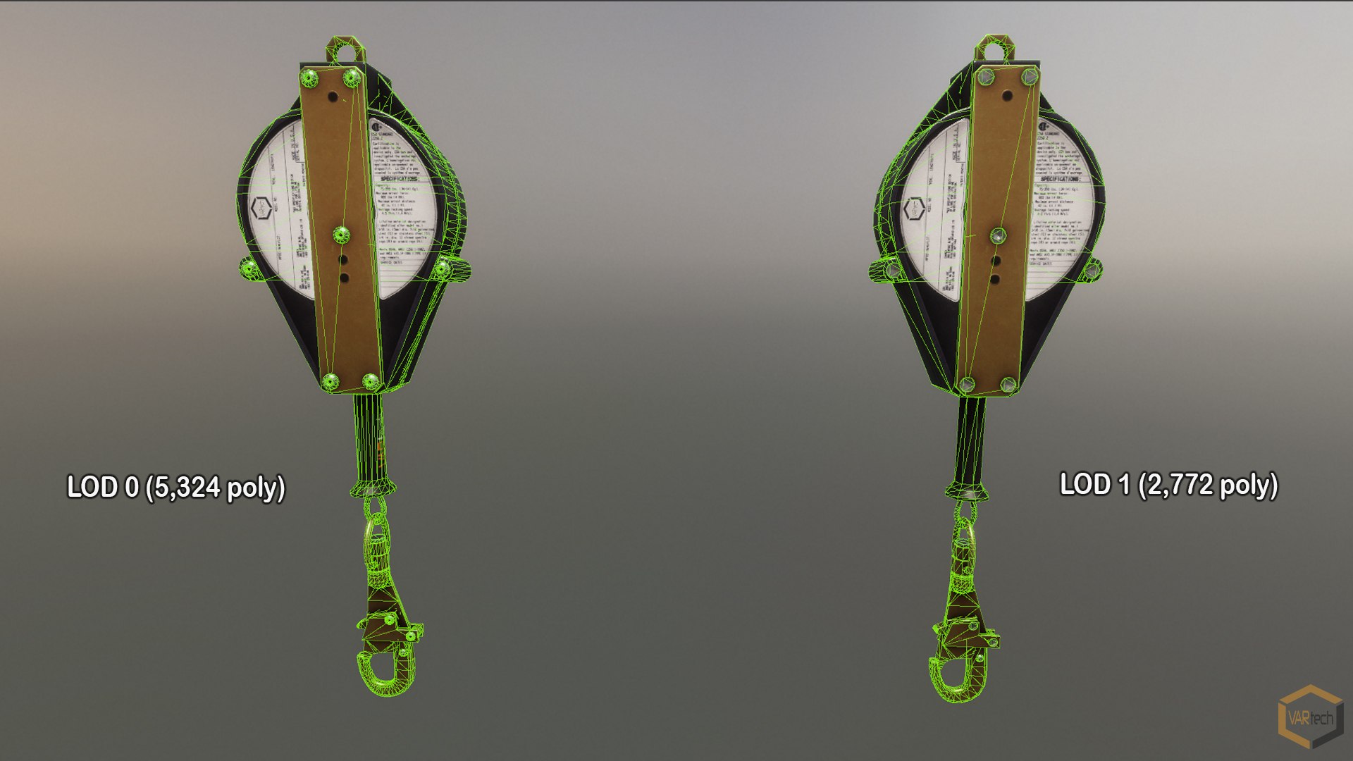 3D Model Fall Protection - Self Retracting Lifeline - TurboSquid 1741276