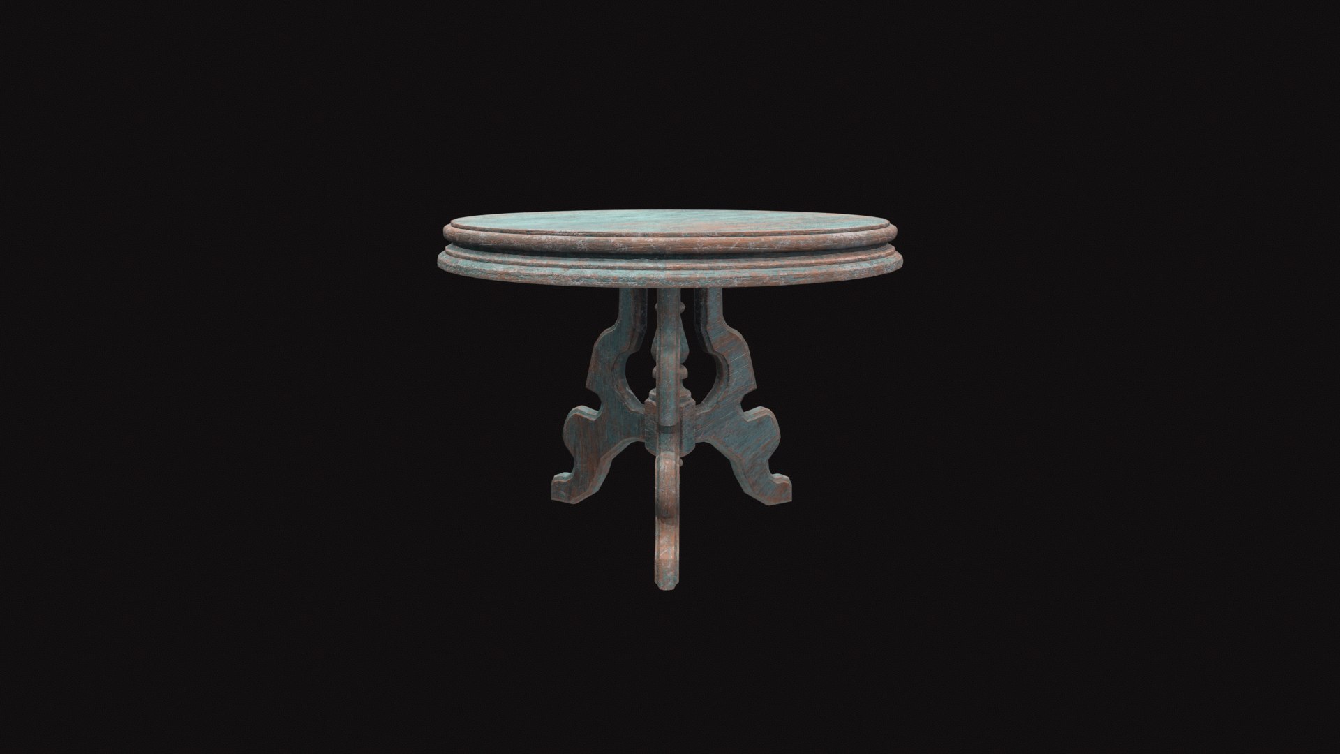 3D Medieval Table - TurboSquid 2322815