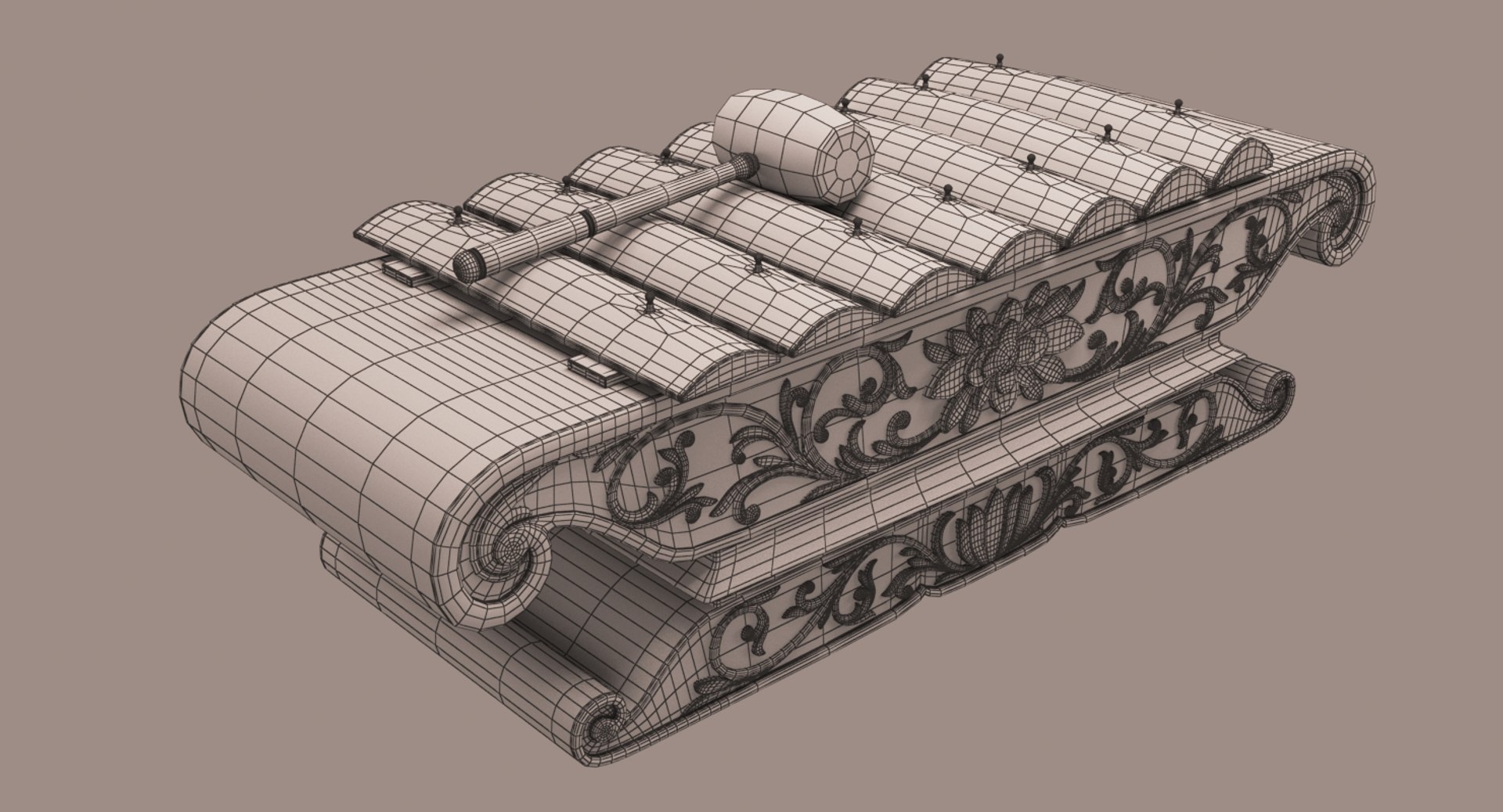 3D Gamelan Saron Model - TurboSquid 1301698