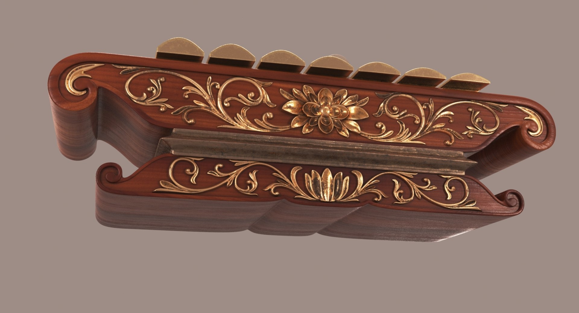 3D Gamelan Saron Model - TurboSquid 1301698
