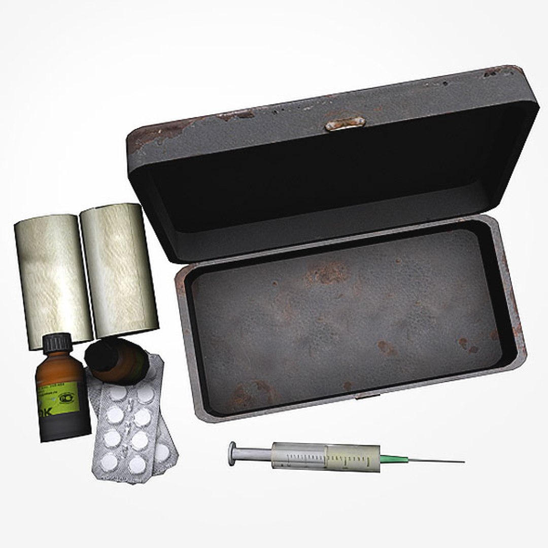 Aid Kit 3d Model