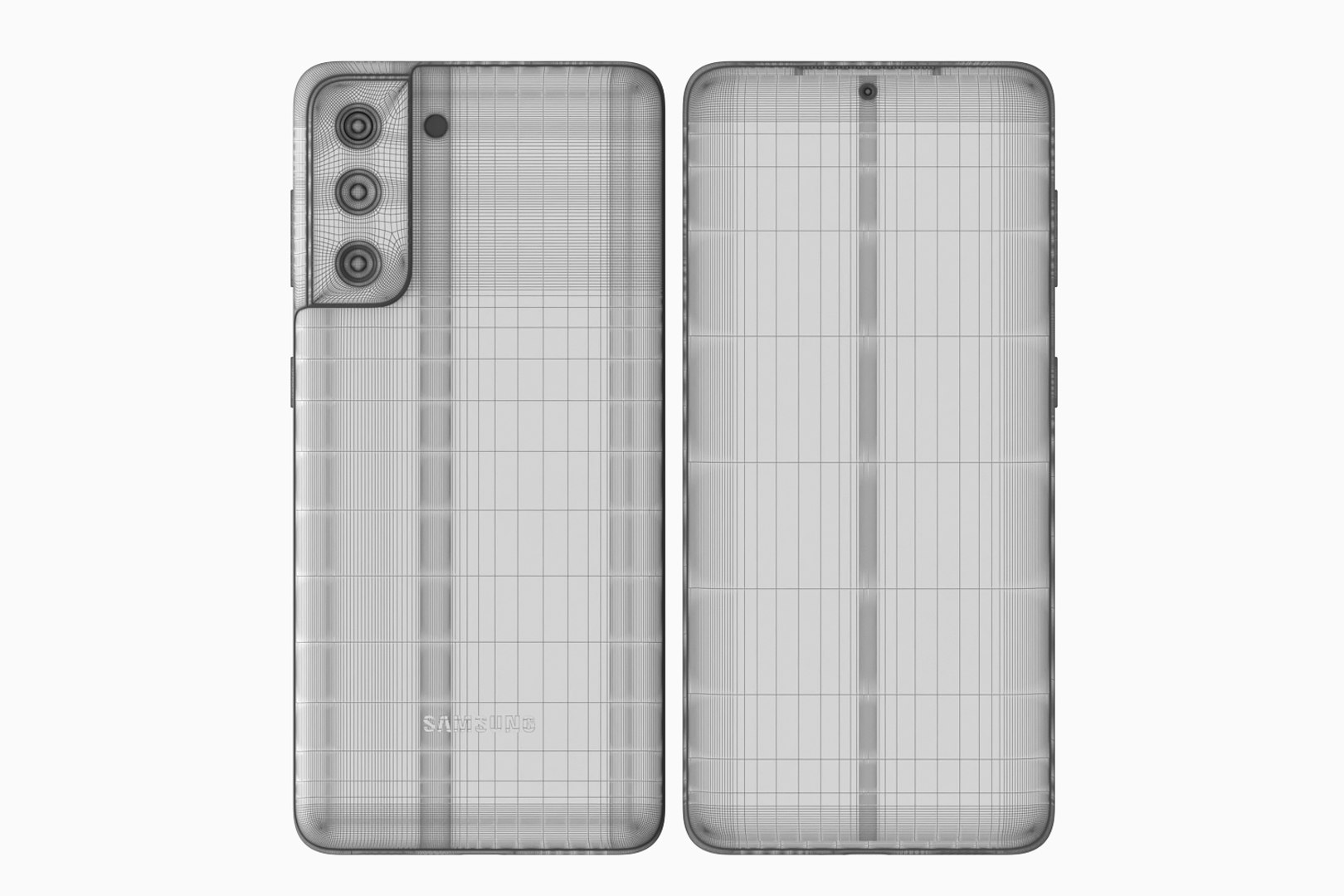 Samsung Galaxy S21 Gray 3D Model - TurboSquid 1652418