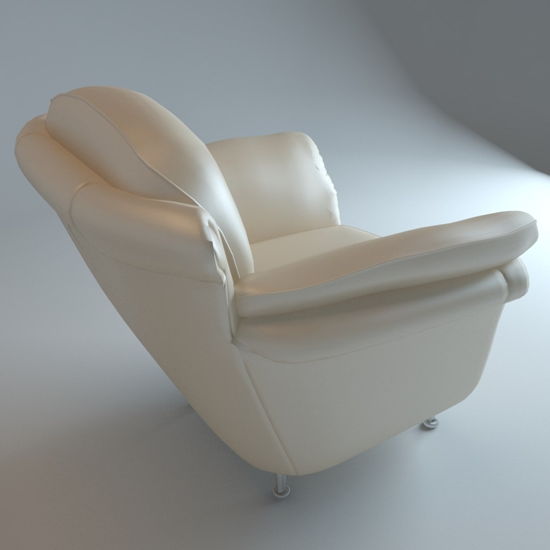 3d Daly Chair Model