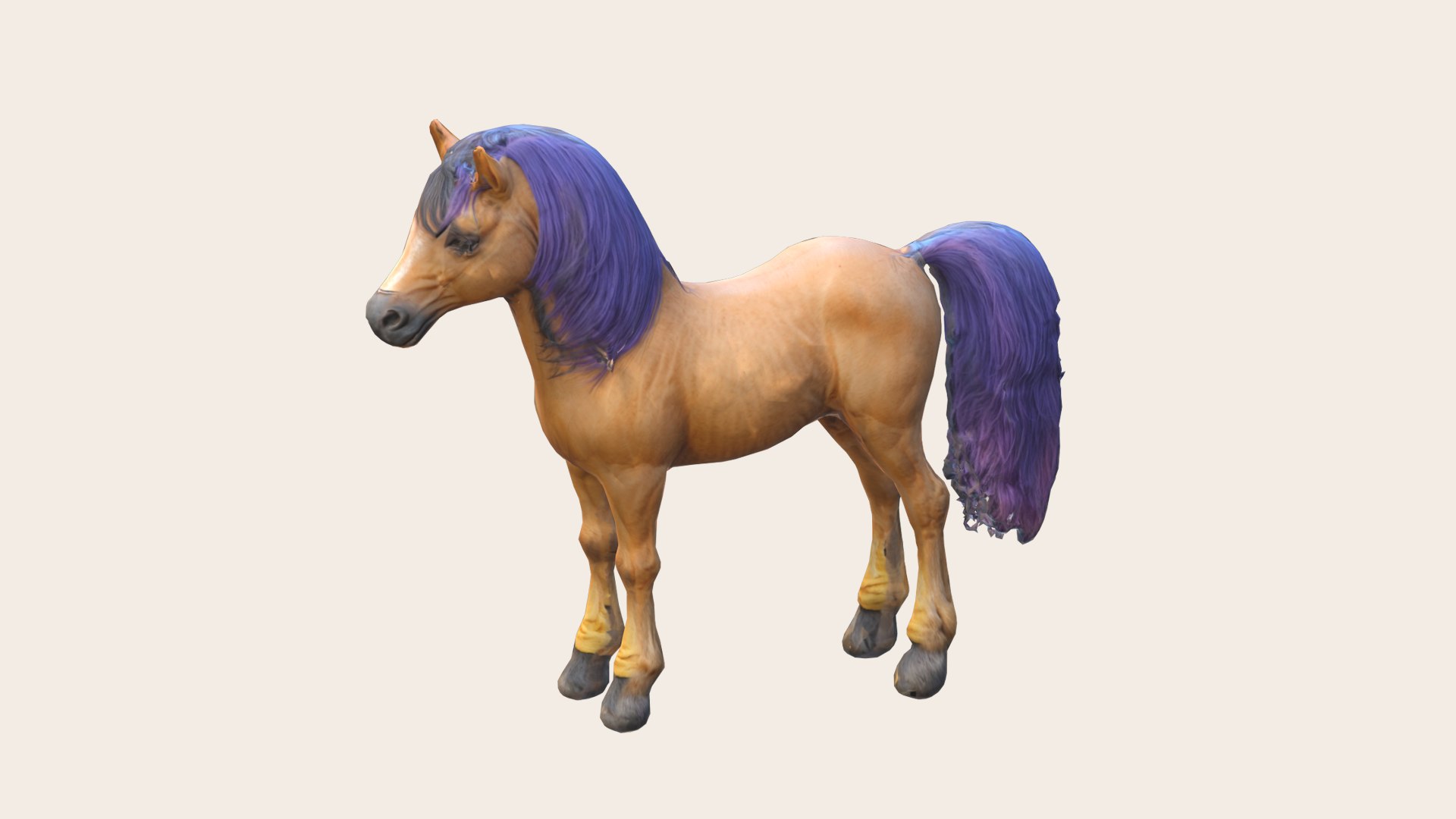 Pony 3D Model - TurboSquid 2288950