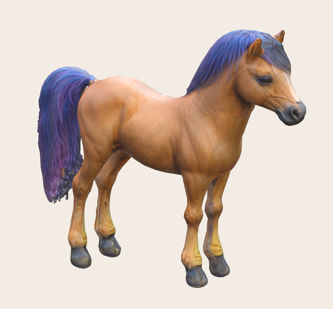 Pony 3D Model - TurboSquid 2288950