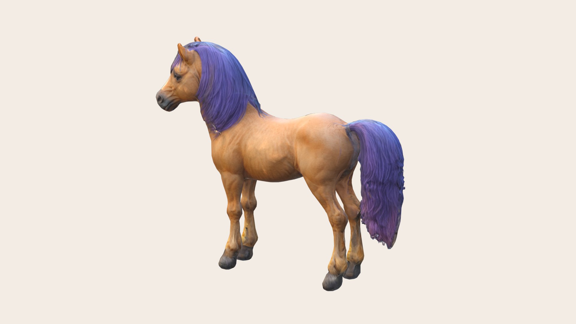 Pony 3D Model - TurboSquid 2288950