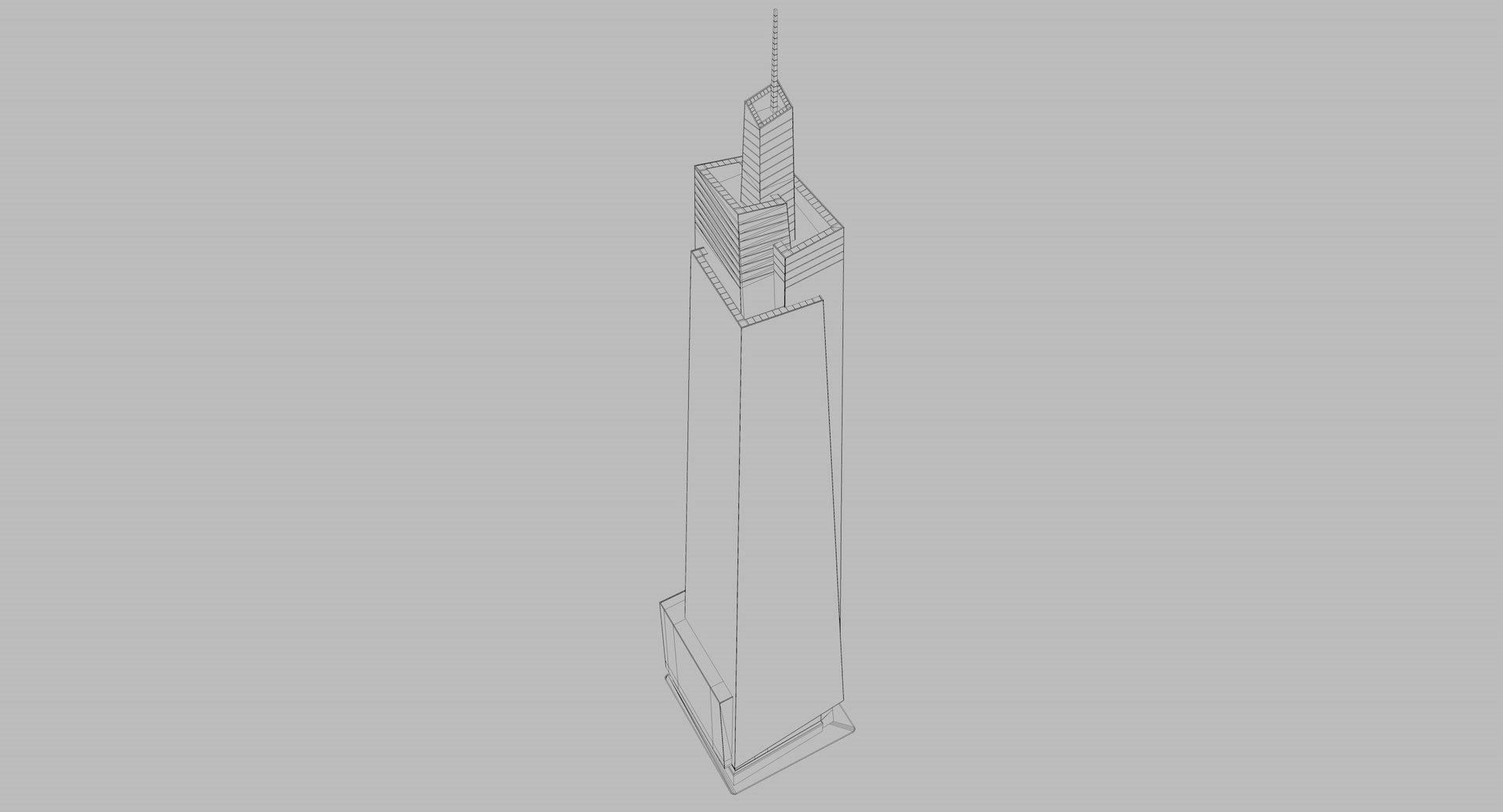 3D Model One Vanderbilt Place - TurboSquid 2077054