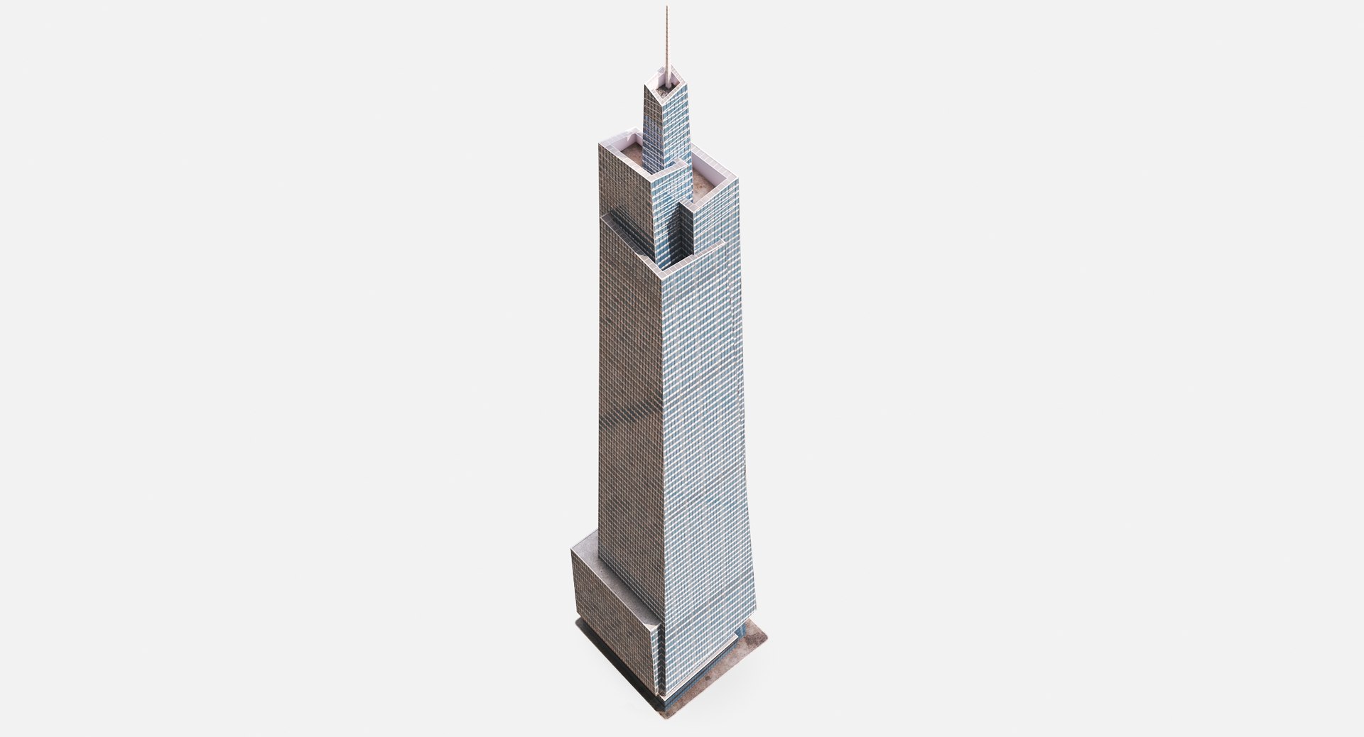 3D Model One Vanderbilt Place - TurboSquid 2077054