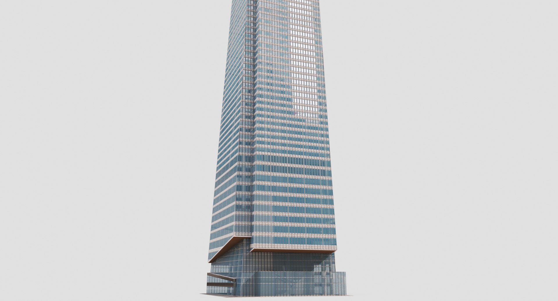 3D Model One Vanderbilt Place - TurboSquid 2077054