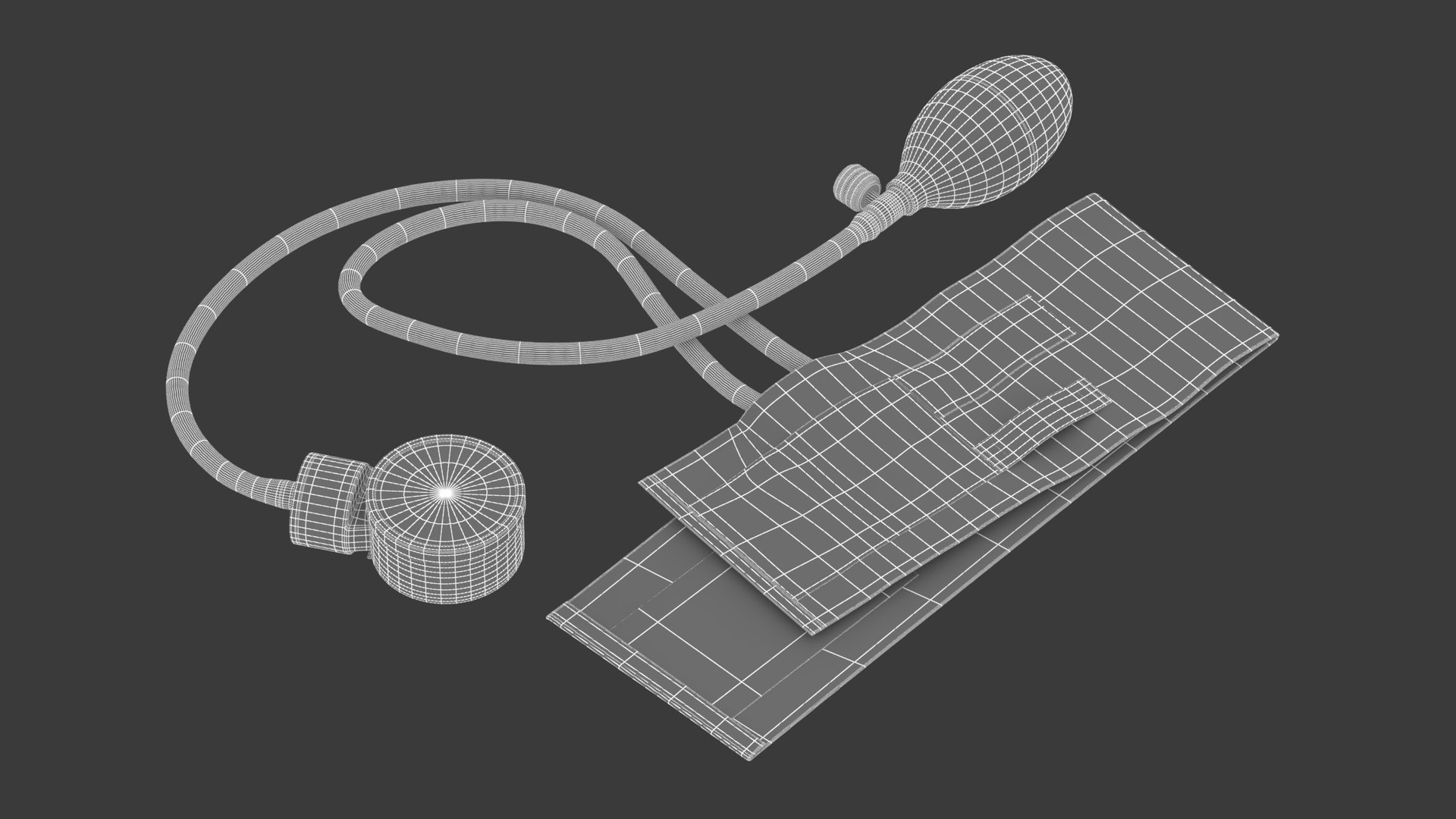 3D Medical Sphygmomanometer Model - TurboSquid 2316369