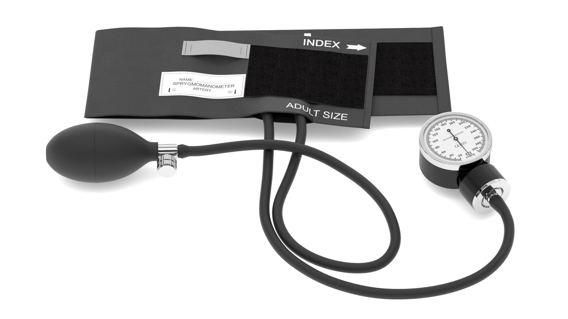 3D Medical Sphygmomanometer Model - TurboSquid 2316369