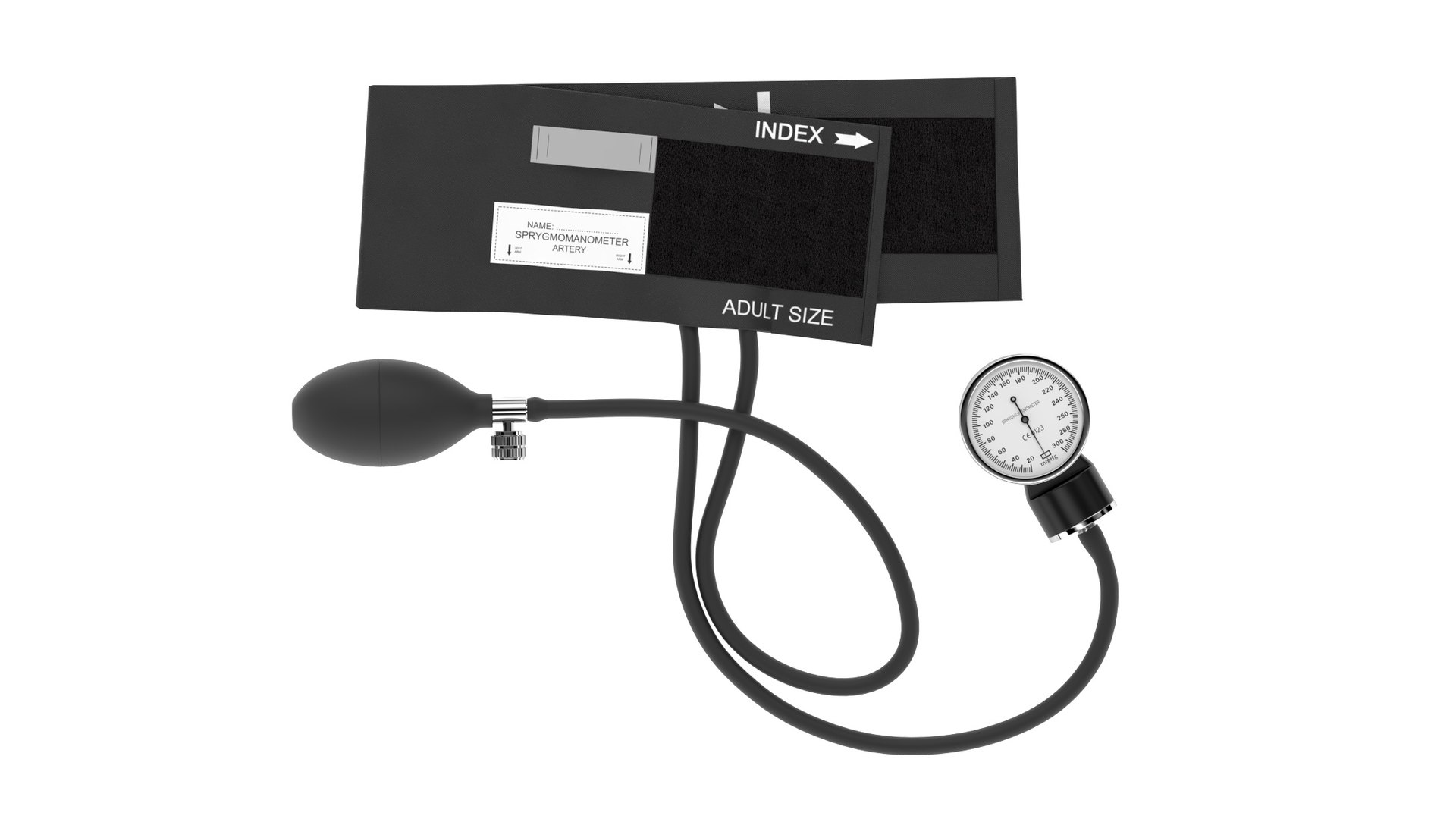 3D Medical Sphygmomanometer Model - TurboSquid 2316369