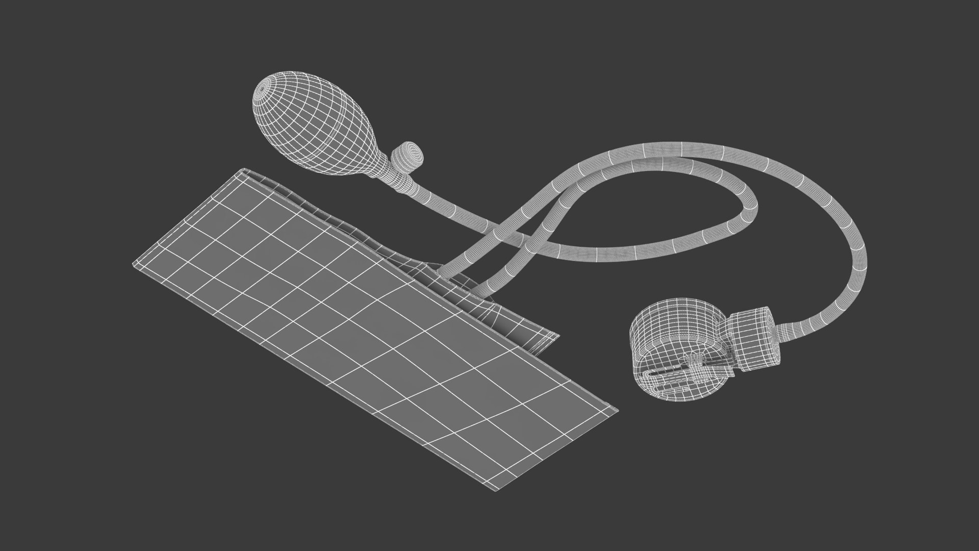 3D Medical Sphygmomanometer Model - TurboSquid 2316369