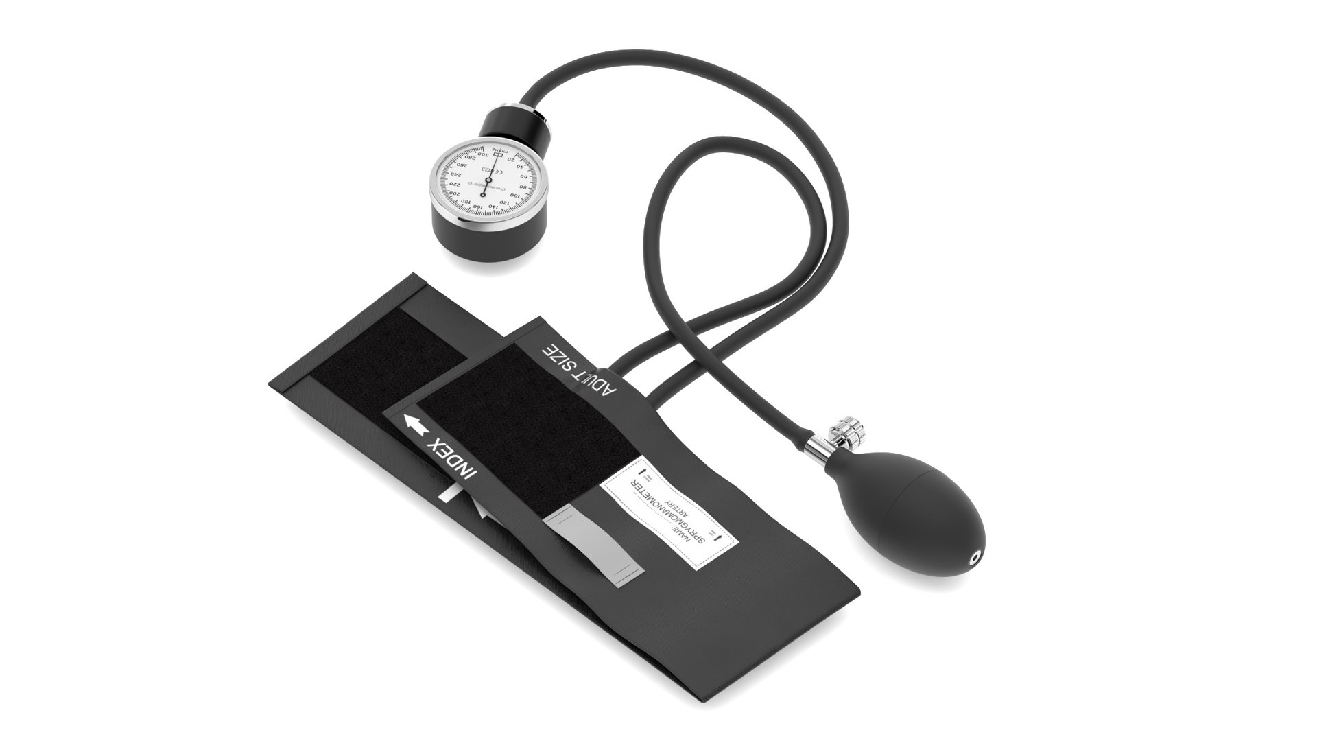 3D Medical Sphygmomanometer Model - TurboSquid 2316369