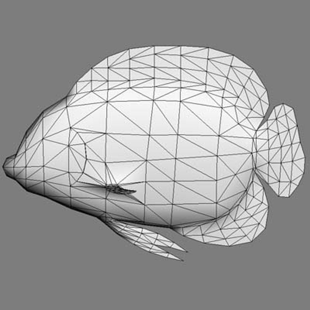 3ds Max Tropical Fish 2