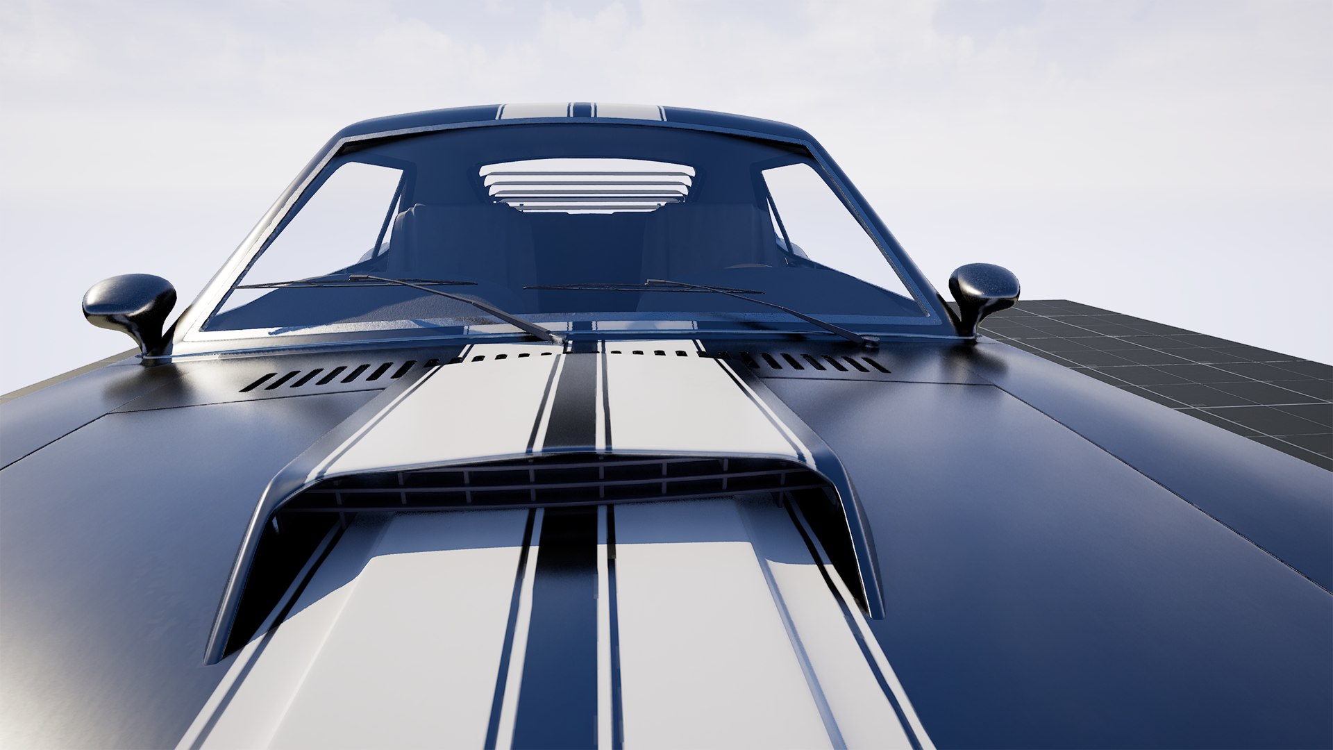 3D Muscle Car Model - TurboSquid 2349235