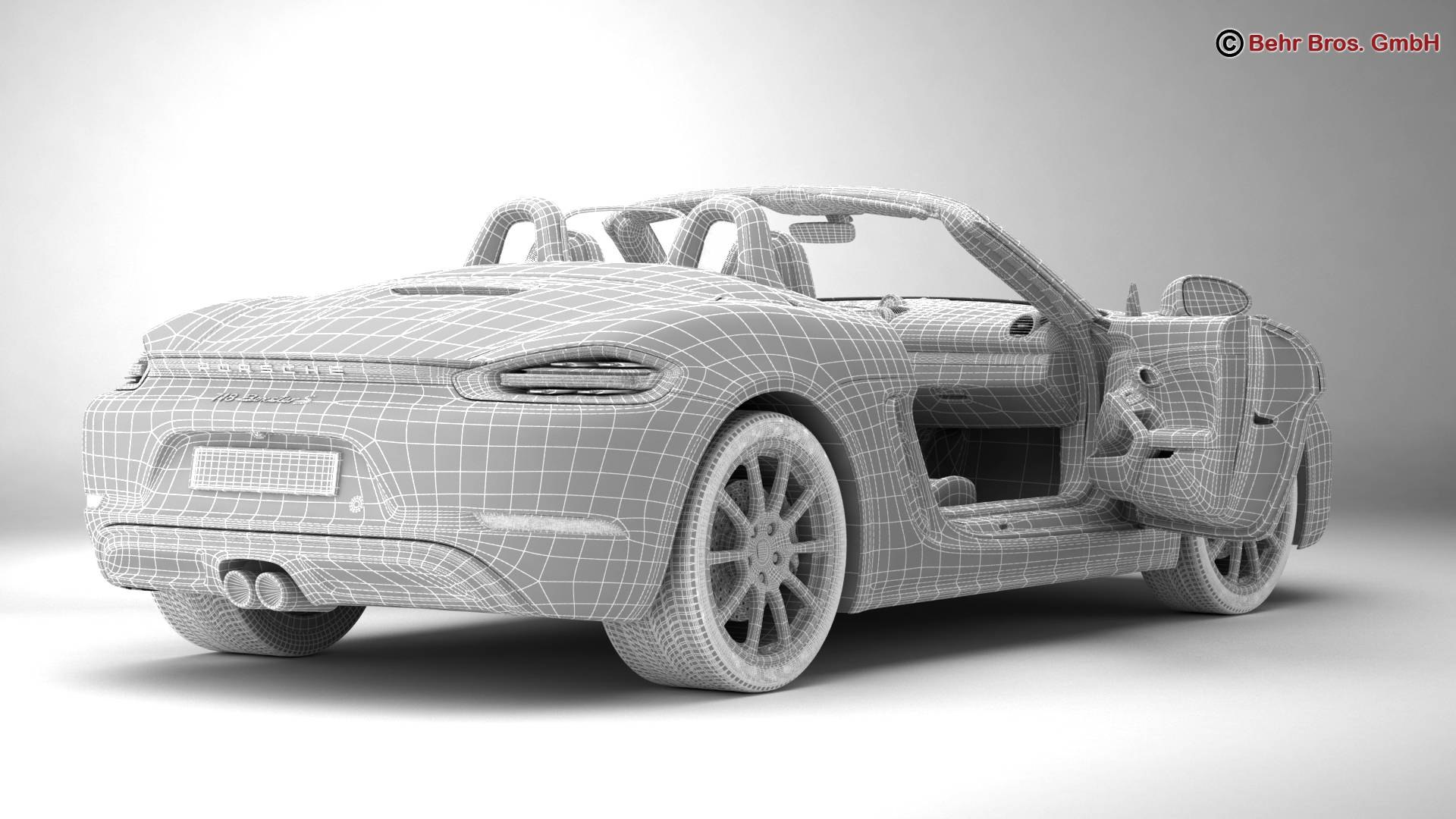 porsche 718 boxster s fbx