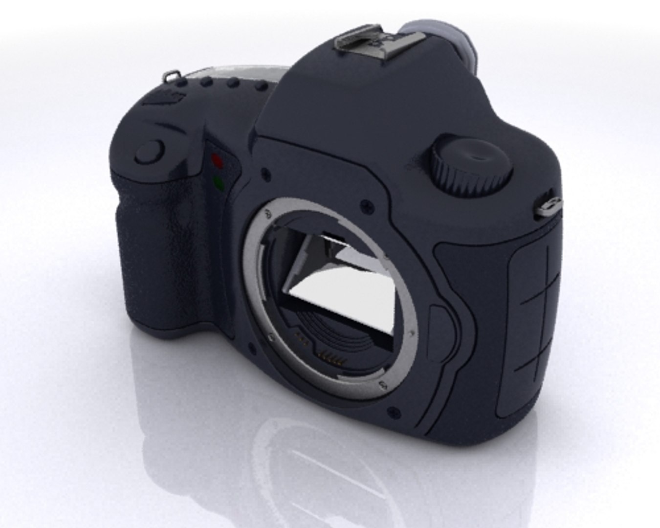 Camera Body Slr 3d Max