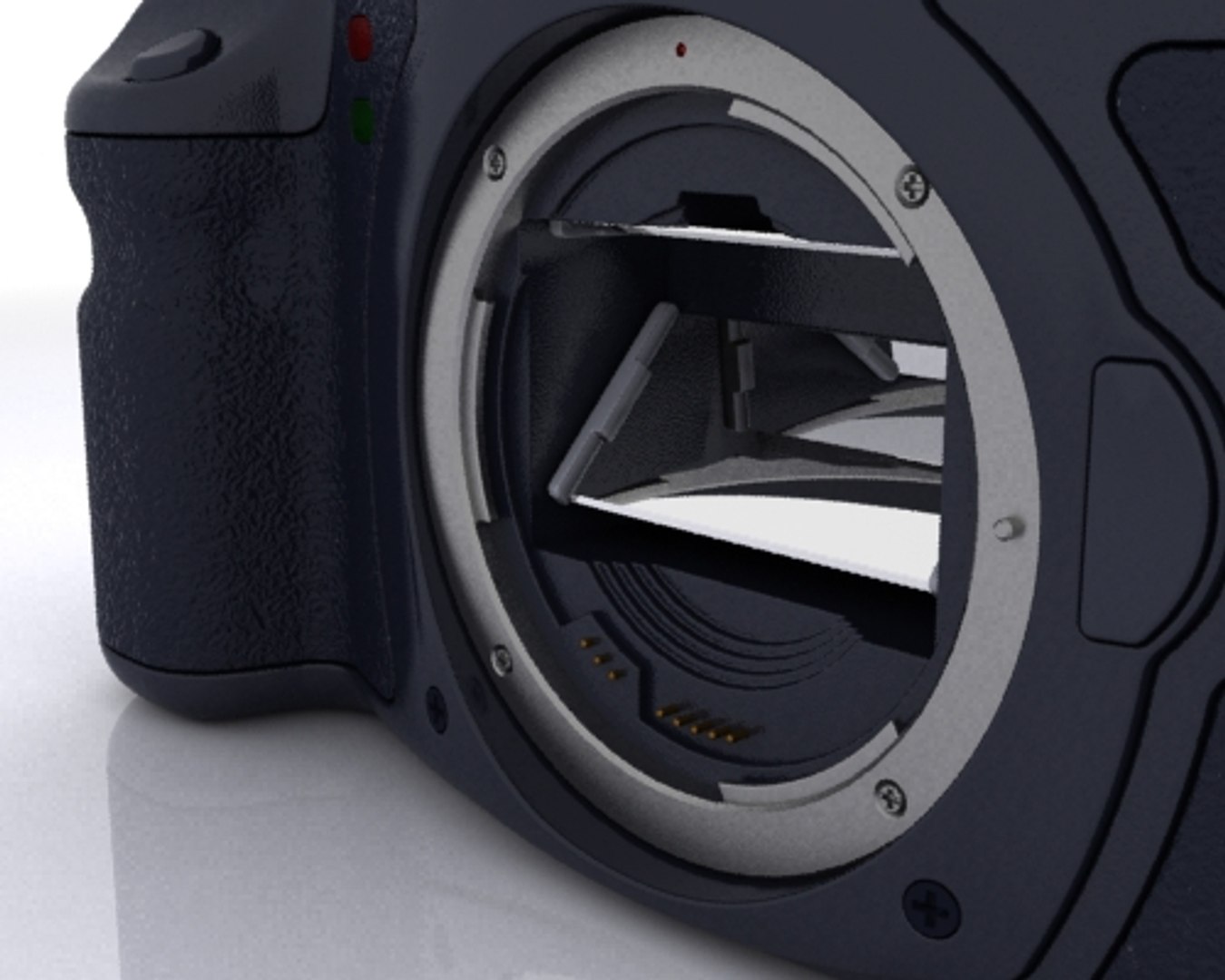 Camera Body Slr 3d Max