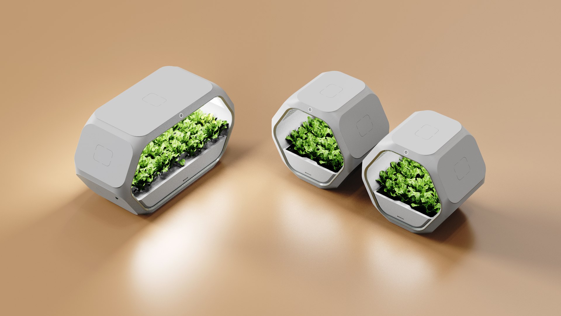 3D Indoor Ecological Vegetable Garden 3D Print Model - TurboSquid 2152104