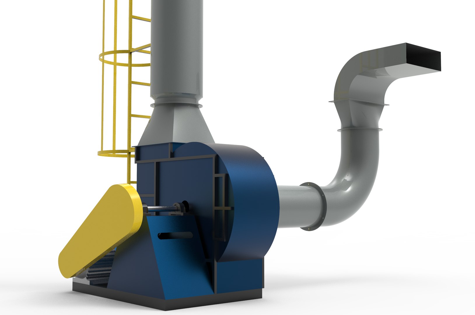 Dust Collector Model - TurboSquid 2298987