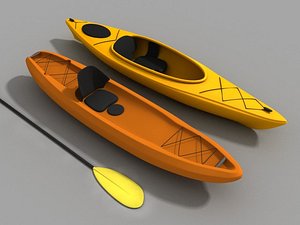 Kayak 3D Models for Download | TurboSquid