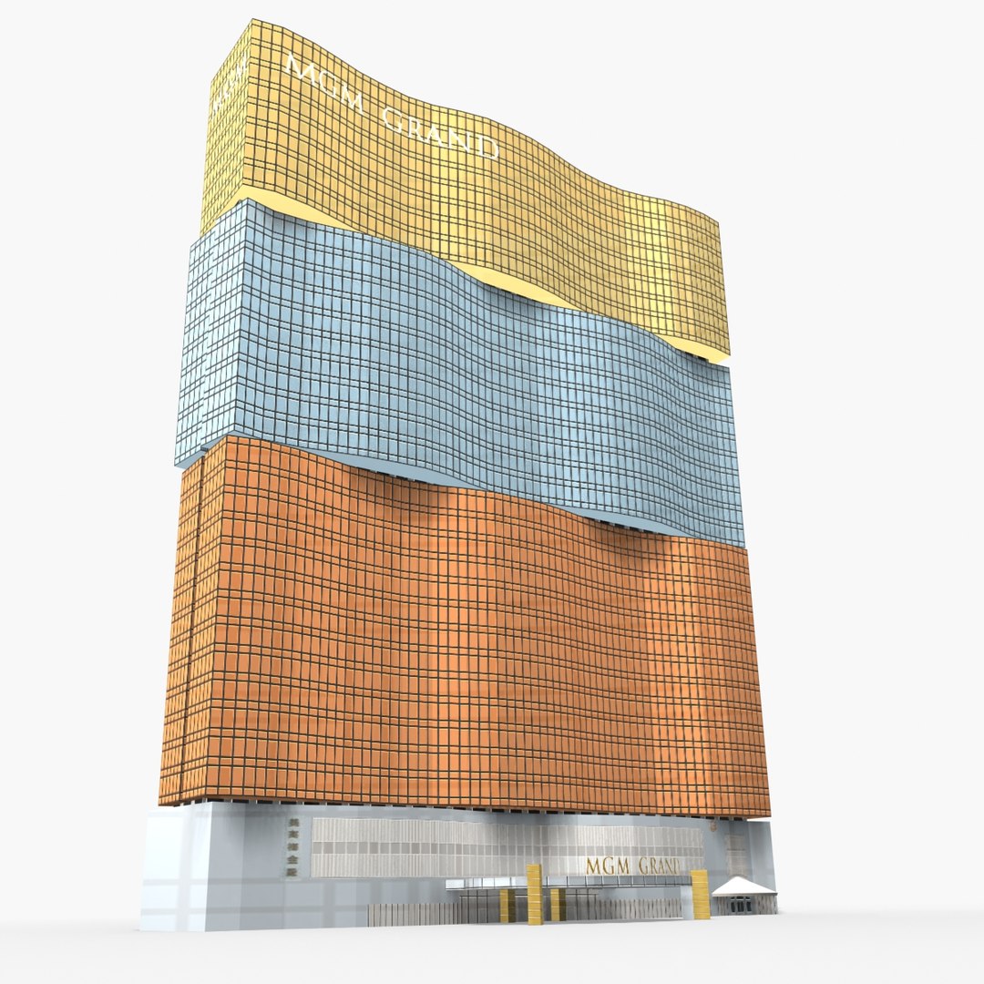 Mgm Macau Model | 1144650 | TurboSquid