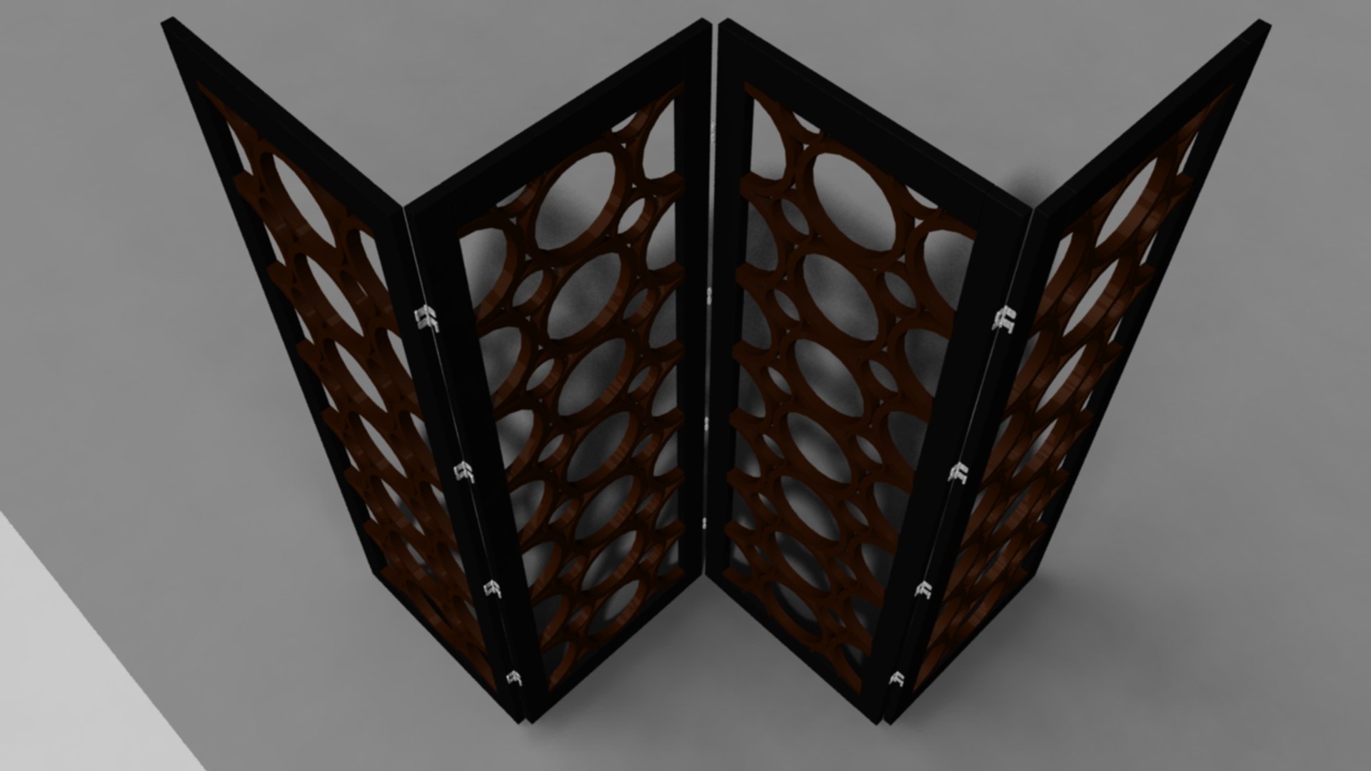 3d room divider model