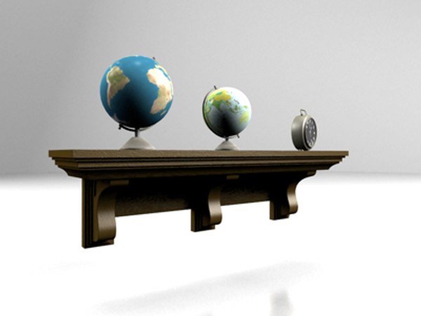 3ds max shelf clock