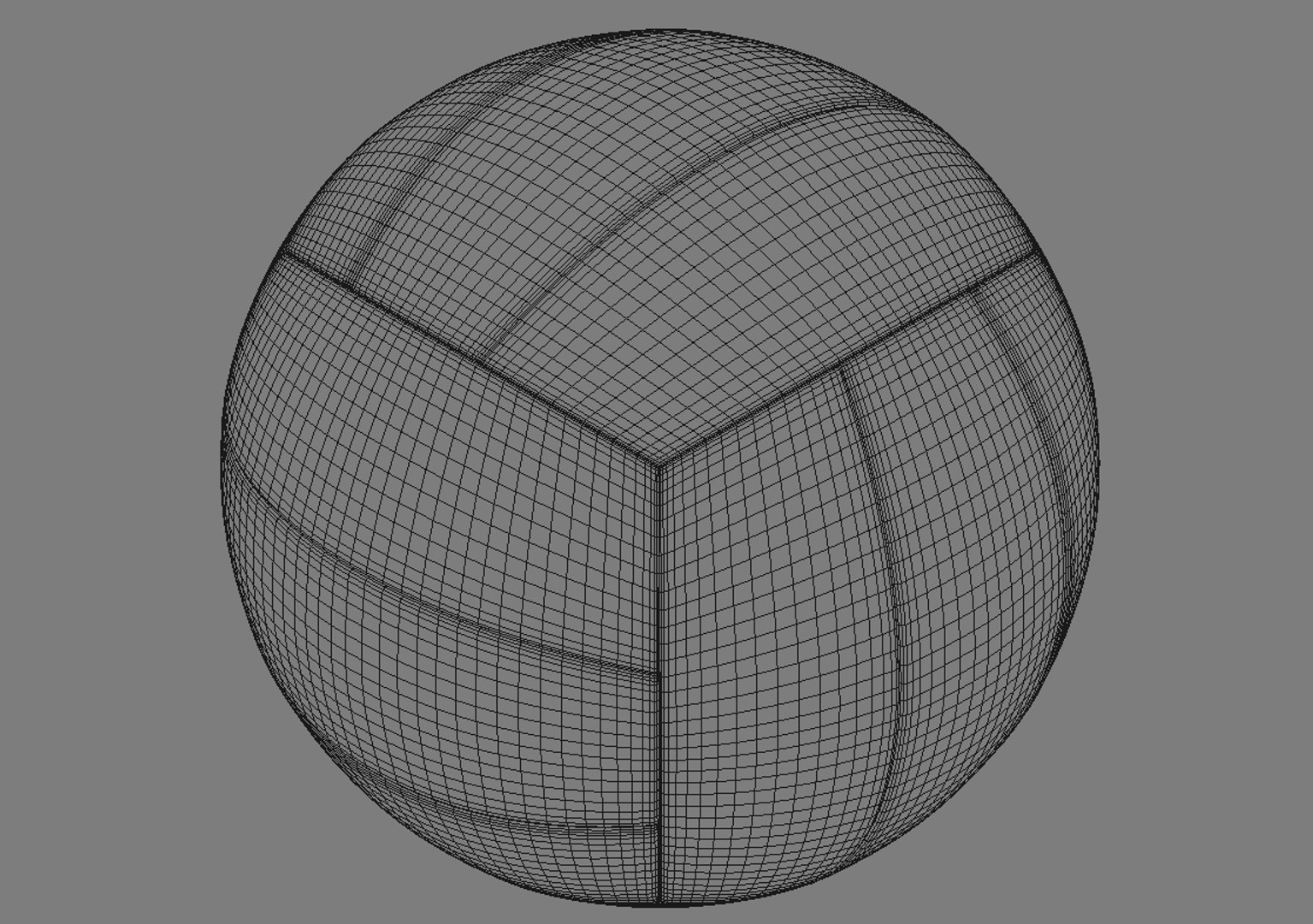 free volley ball volleyball 3d model