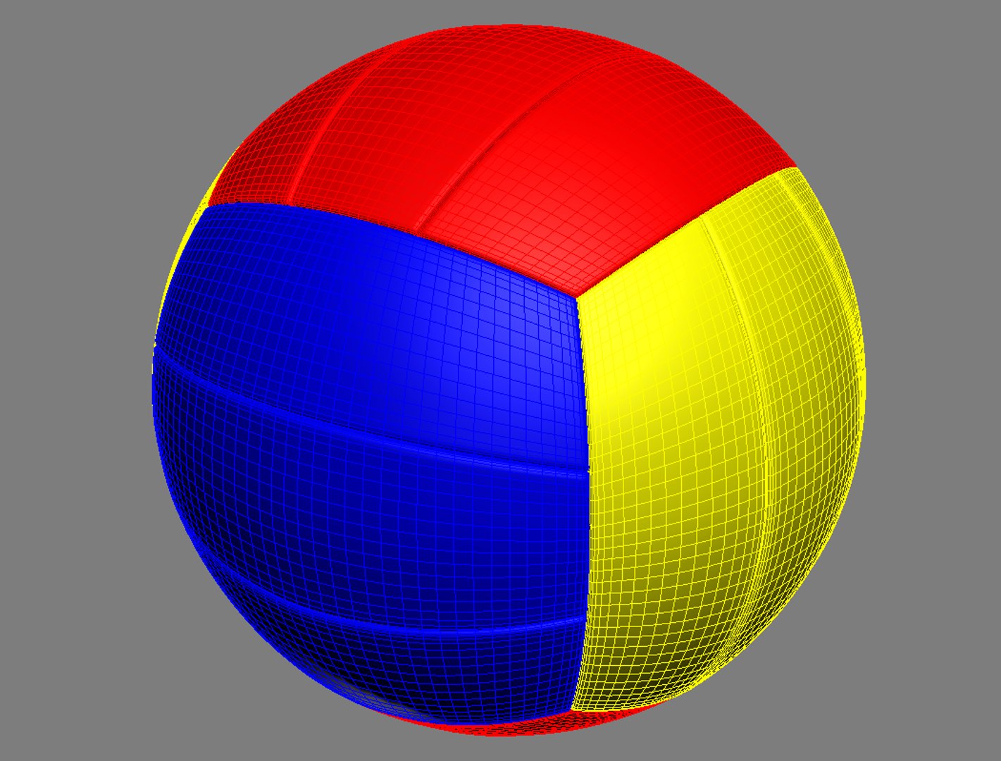 free volley ball volleyball 3d model