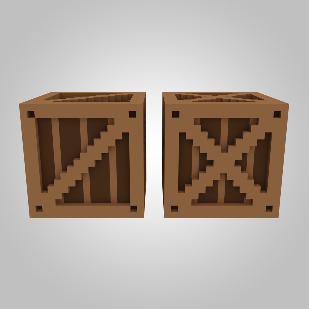 Crate Box Model - TurboSquid 1616509