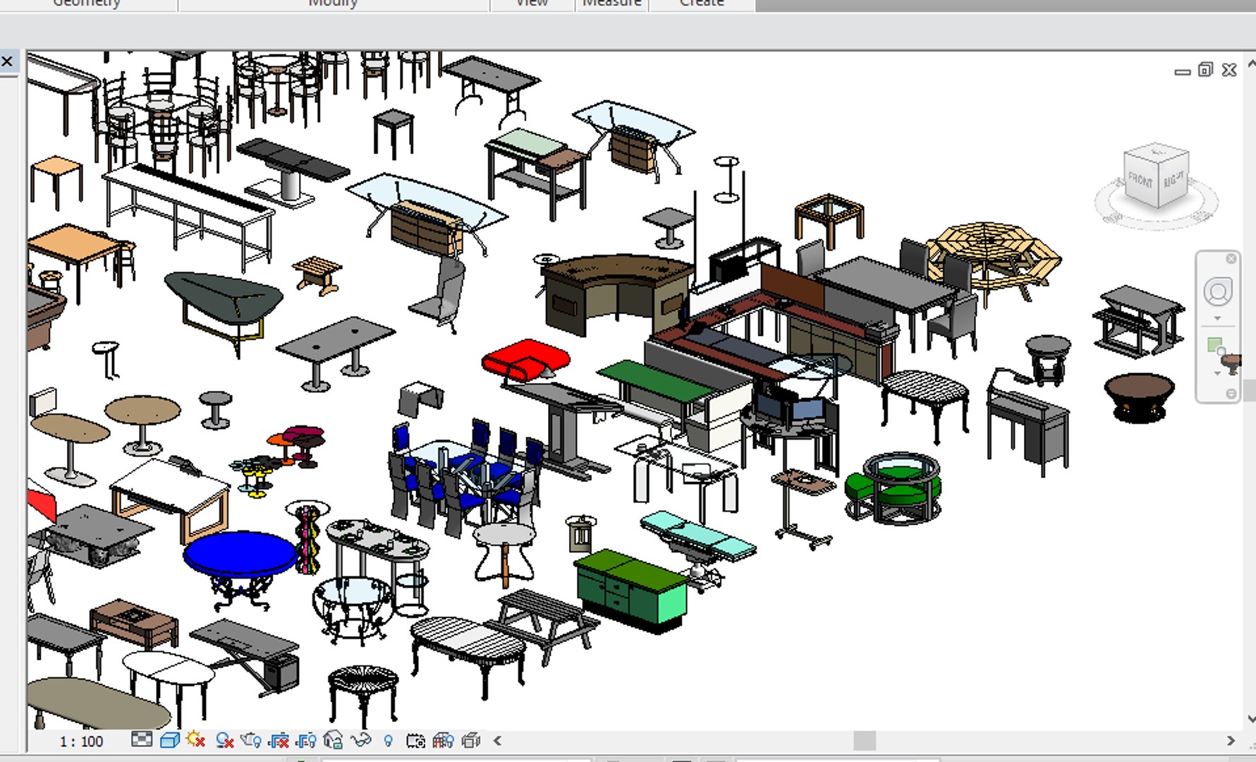 239 Tables Revit 2015 3D Model - TurboSquid 1278918