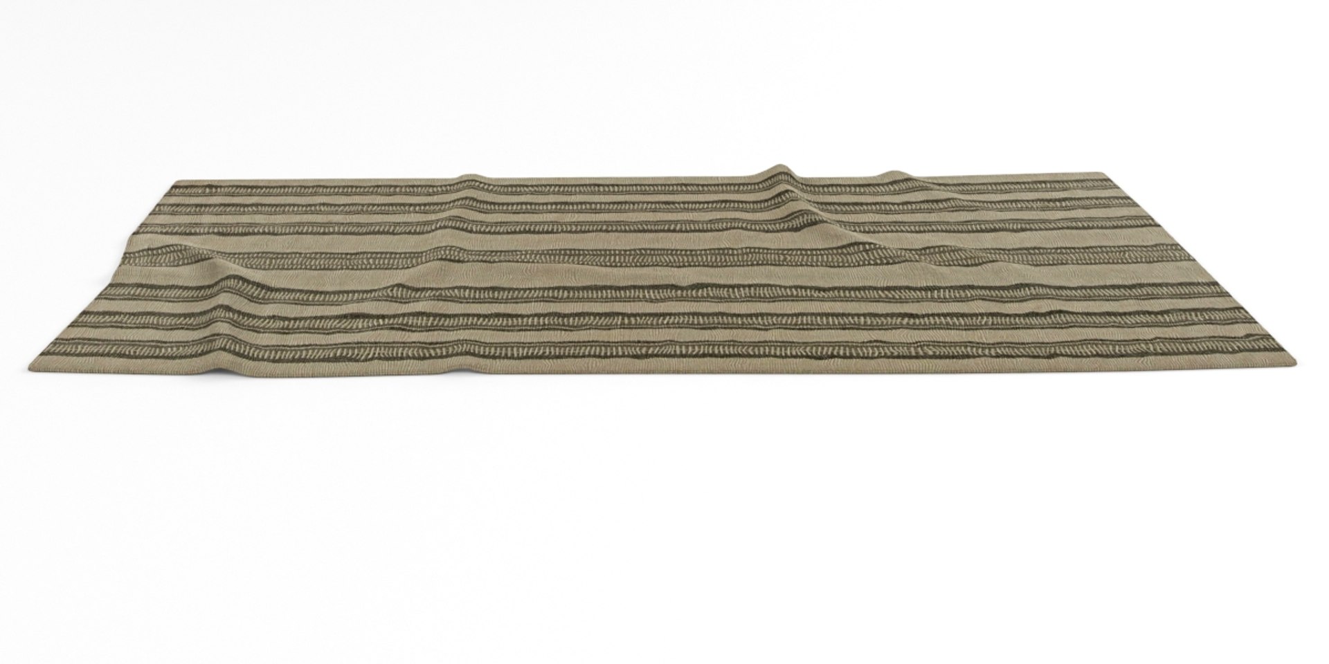 3ds Max Flat Wave Carpet