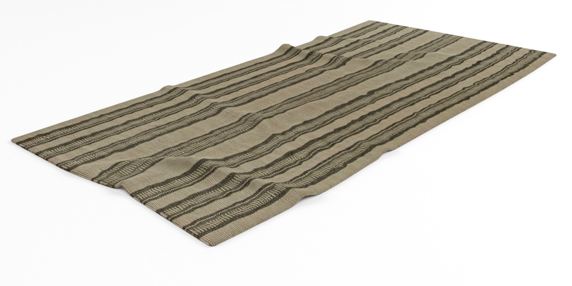 3ds Max Flat Wave Carpet